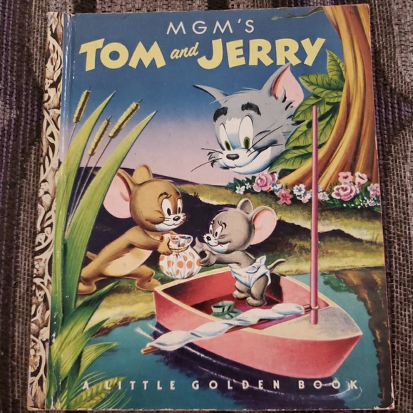 A Little Golden Book | Other | Tom And Jerry Little Golden Book | Poshmark